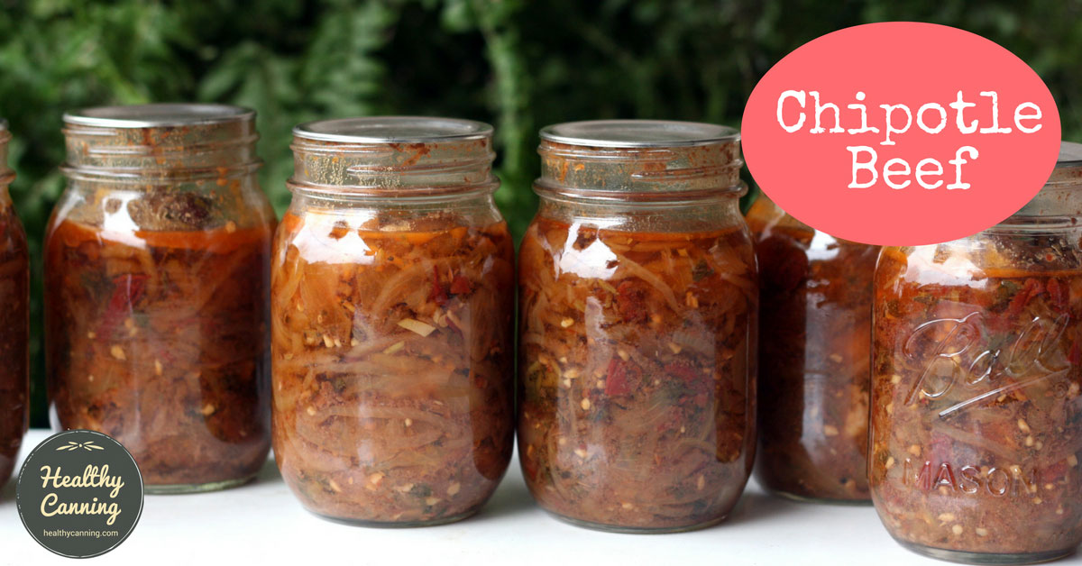 Chipotle Beef for Tacos - Healthy Canning in Partnership with Facebook ...