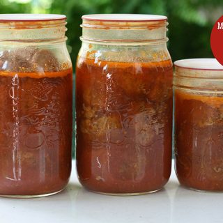 Canning meatballs in tomato juice - Healthy Canning in Partnership with ...